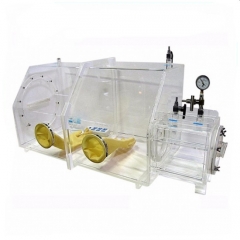 Benchtop Vacuum Transparent Glove Box,Stainless Steel Glove Box